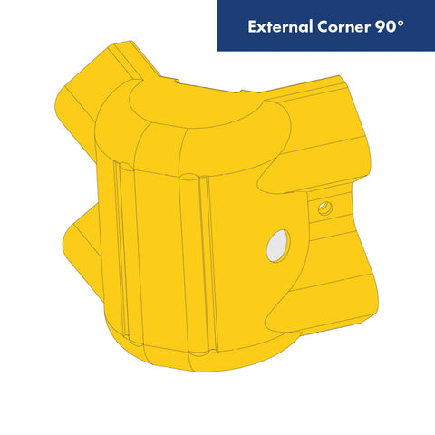 Barrier Corner Guard - Yellow - Jaydee Living